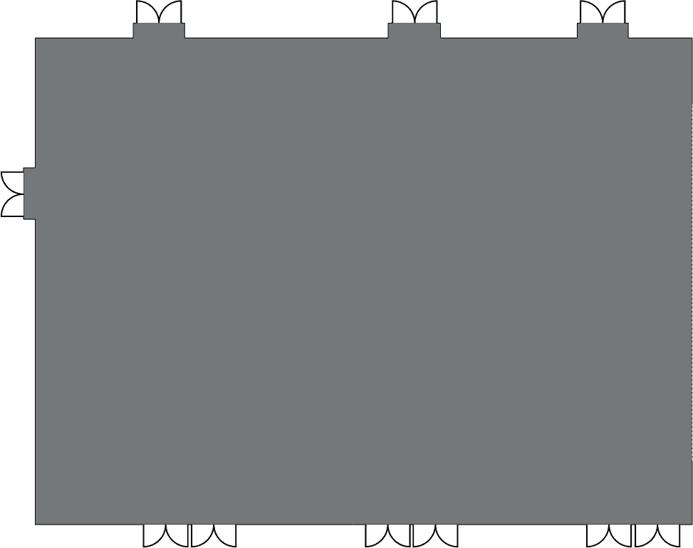 size 5820 sq ft ceiling height 17 . 5 ft dimensions 89 x 65 . 4 sq ft